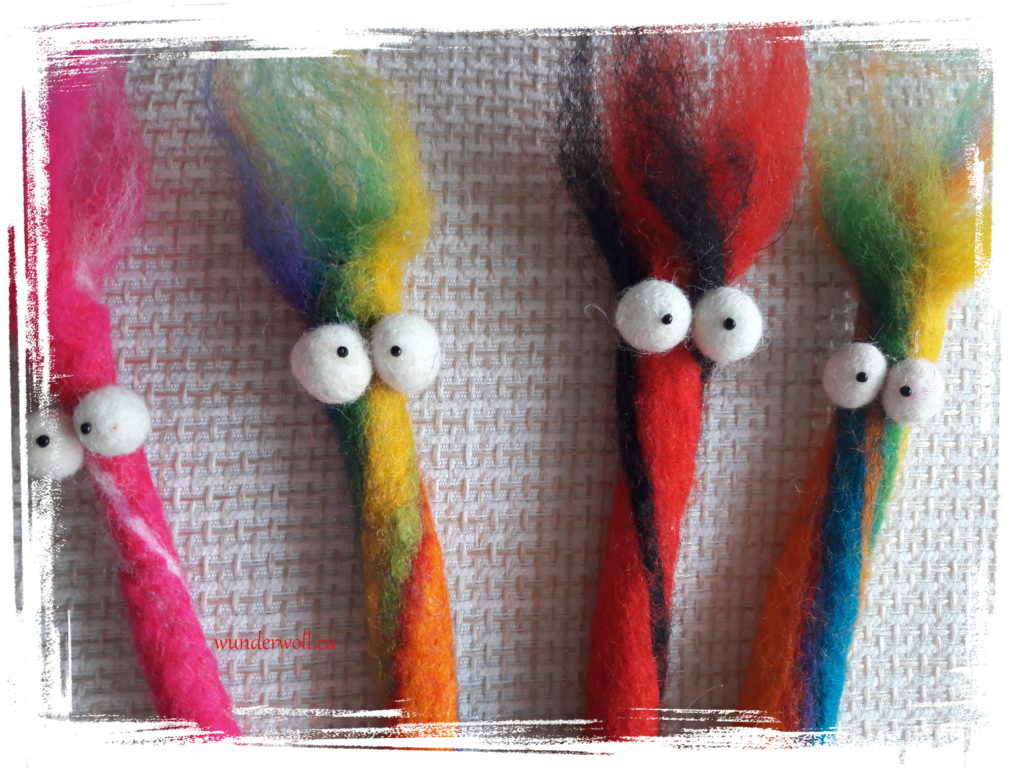 Projekte – Filzen mit Kindern – Wunderwoll